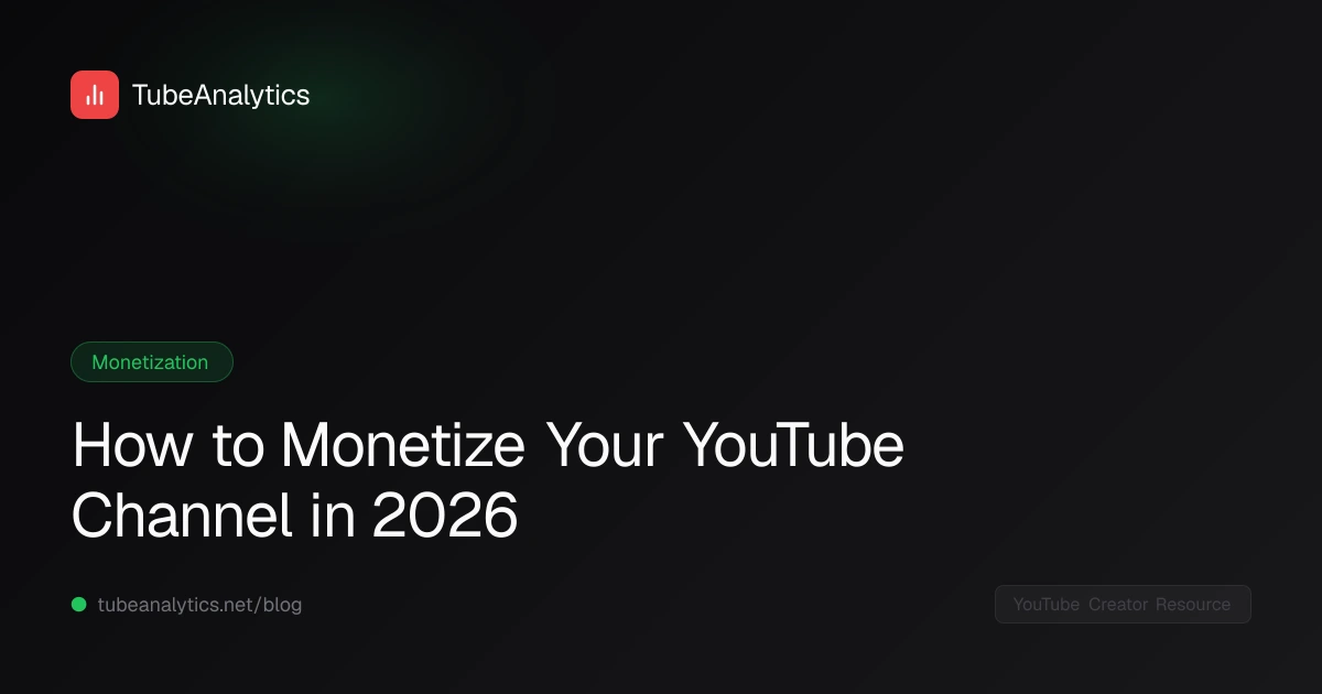 YouTube Monetization Requirements in 2026: Thresholds, Success Rate ...